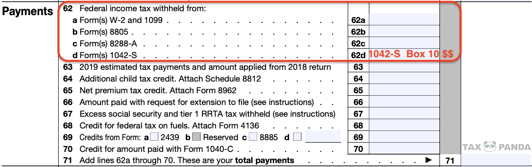 1042-S表格 【最新2019 CPT/OPT在校工作报税全解析】 - Tax Panda