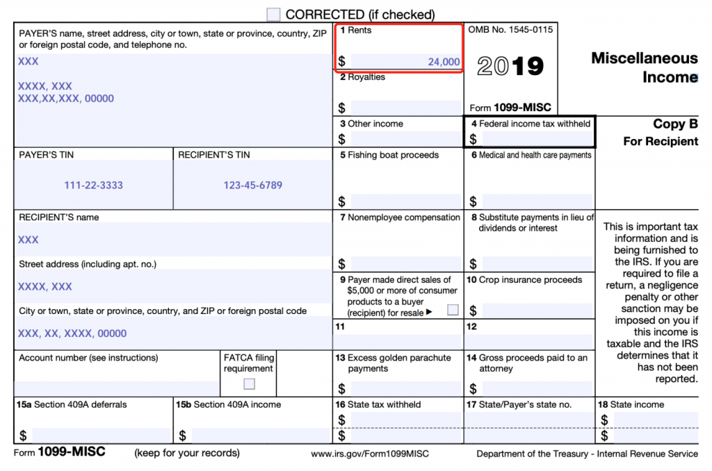 Form 1099 2020 1099 Tax Panda
